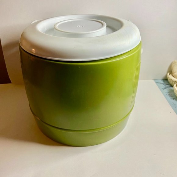 Dining | Vintage Bee Plastic Avocado Green Insulated Ice Bucketcooler ...